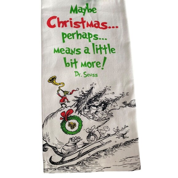 The Grinch | Kitchen | 2 X Dr Seuss The Grinch Sleigh Christmas Kitchen ...